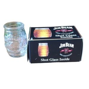 Accents | Jim Bean 20th Anniversary Shot Glass | Poshmark